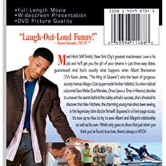 Warner Bros. | Media | New Hitch Dvd 205 Widescreen Will Smith Eva ...